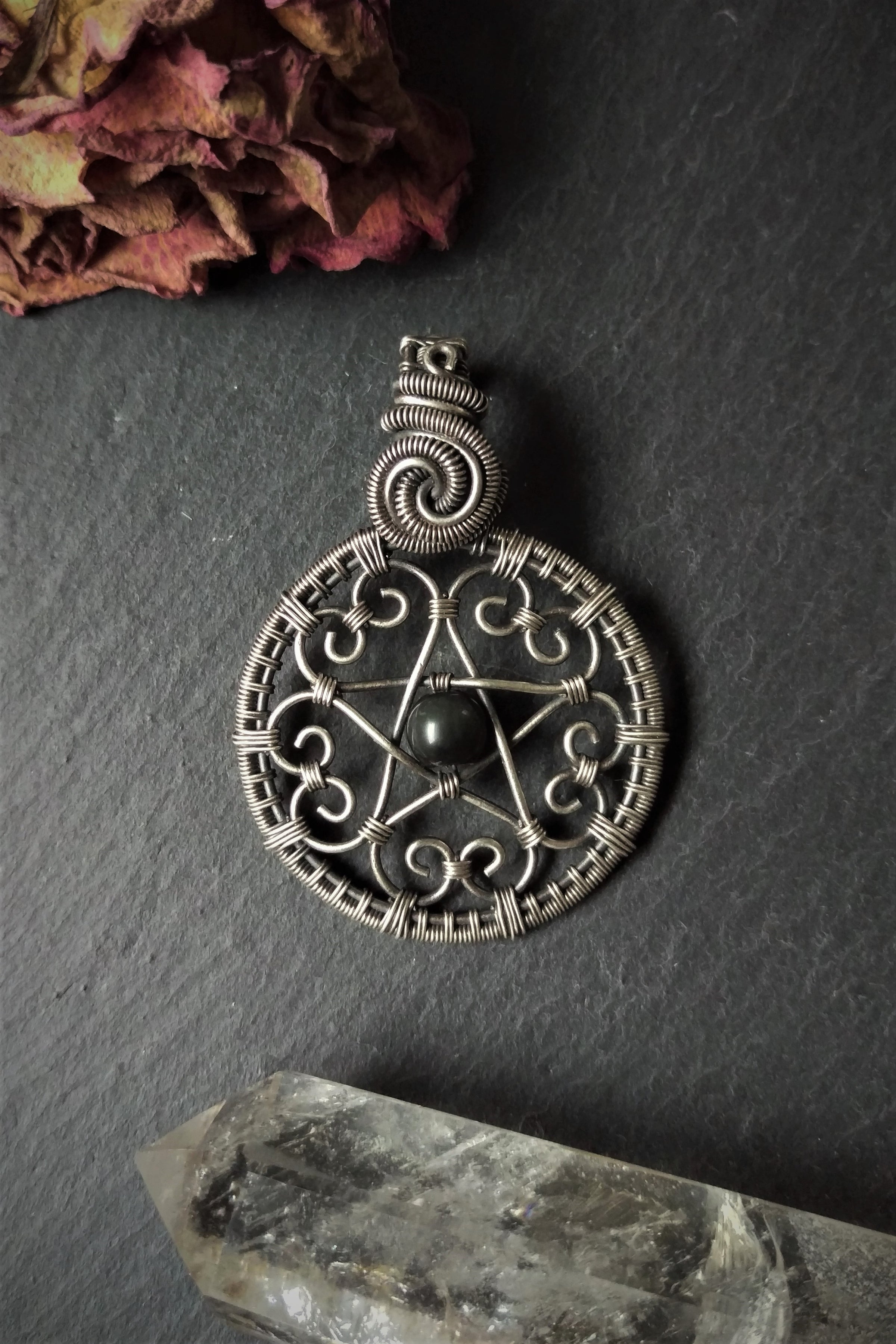 Pentacles Handmade Sterling Silver